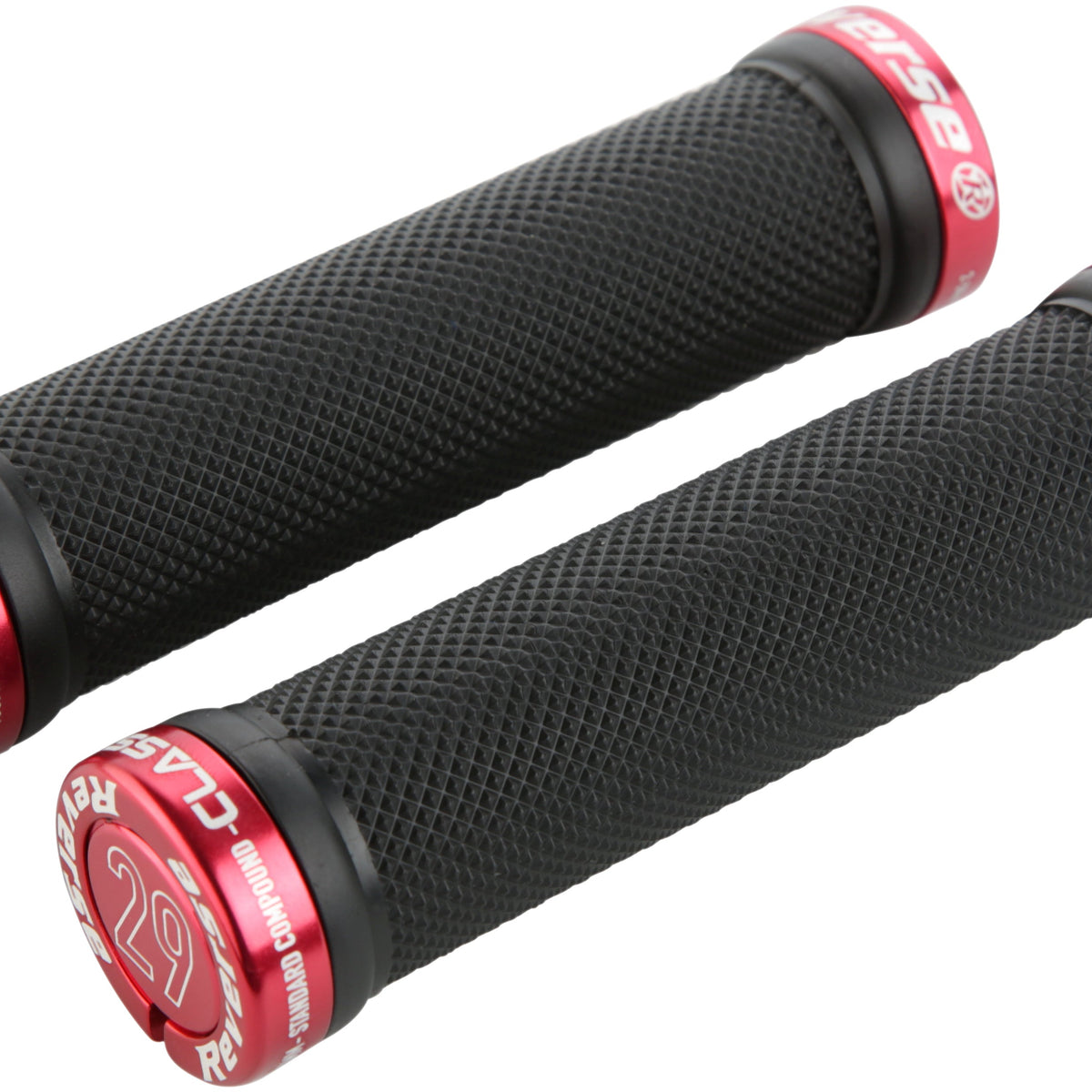 Reverse Lock-On Griffe schwarz/rot & bikester.ch
