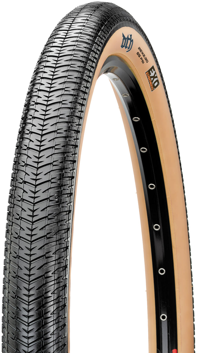 Maxxis DTH Folding Tyre 26x2.15" MaxxPro EXO Tanwall black/light brown ...